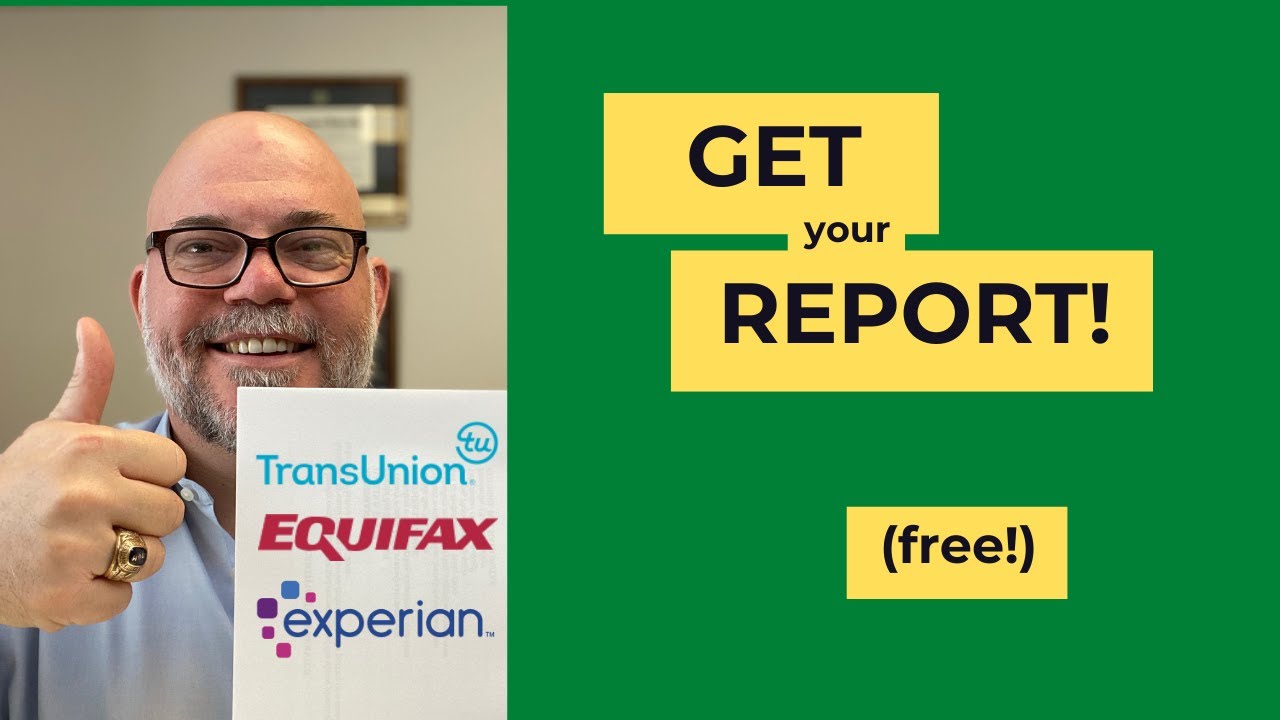How to get your CREDIT REPORT online for FREE—the EASY way - YouTube