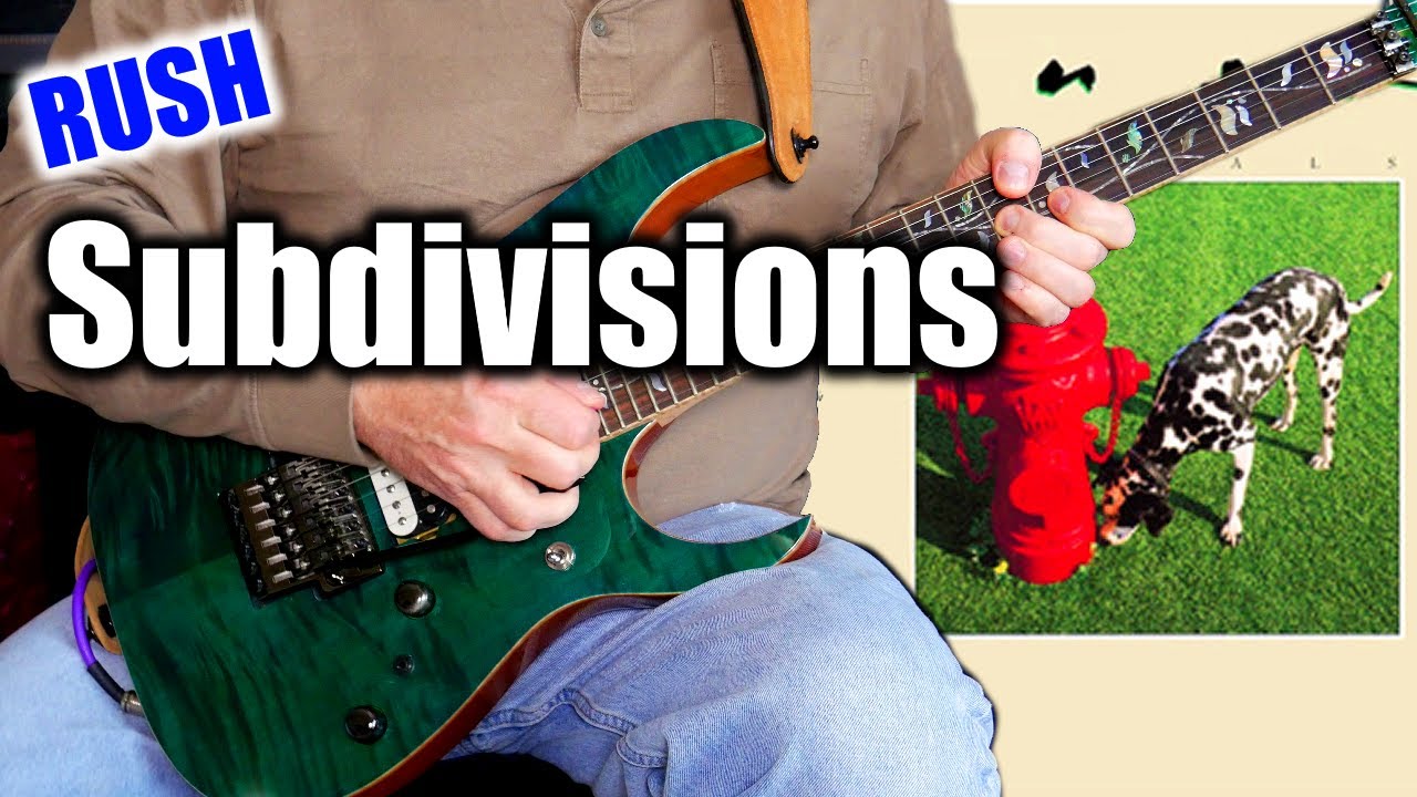 Subdivisions - Rush GUITAR COVER #music #musicvideo #guitar - YouTube