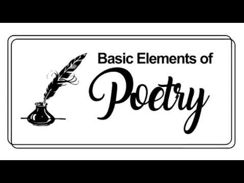 Basic Elements of Poetry - YouTube