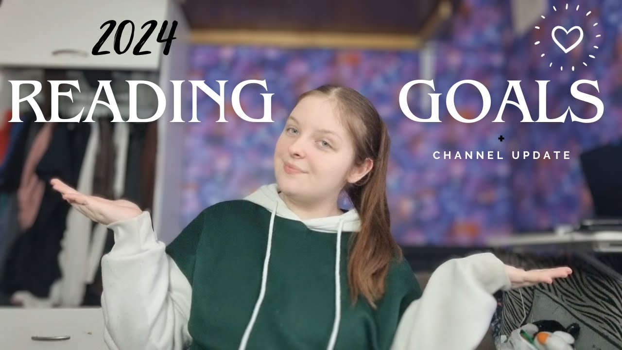 2024 reading goals + channel update 💌📚| BOOKMAS DAY 23 - YouTube