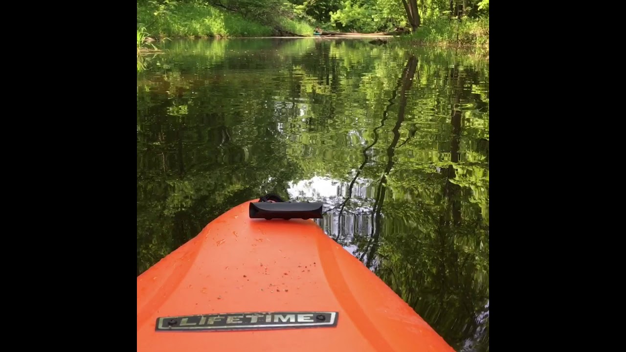 Kayaking in a Minnesota Lake Part 1 - YouTube