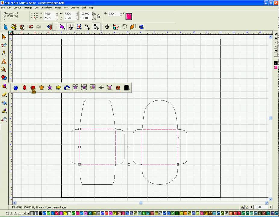 Klic-N-Kut tutorial for KNK Studio Version 8 (Pounce and Cut at once ...