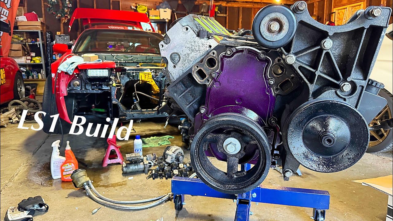 LS1 Swap S13 ep. 3 (Melling Oil pump replacement) - YouTube