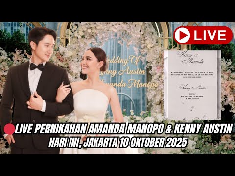 [ LIVE ] DETIK-DETIK PERNIKAHAN MEWAH AMANDA MANOPO & KENNY AUSTIN DI HOTEL LANGHAM JAKARTA!