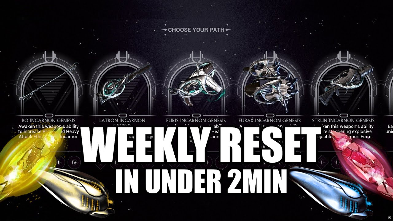 Weekly Reset in under 2min - June 8th 2025 - YouTube
