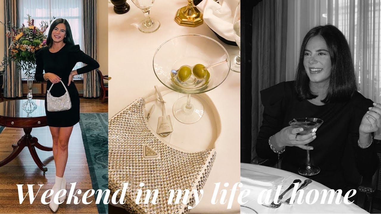 VLOG | weekend in my life at home! fall brunch, fancy fam dinner, whole ...