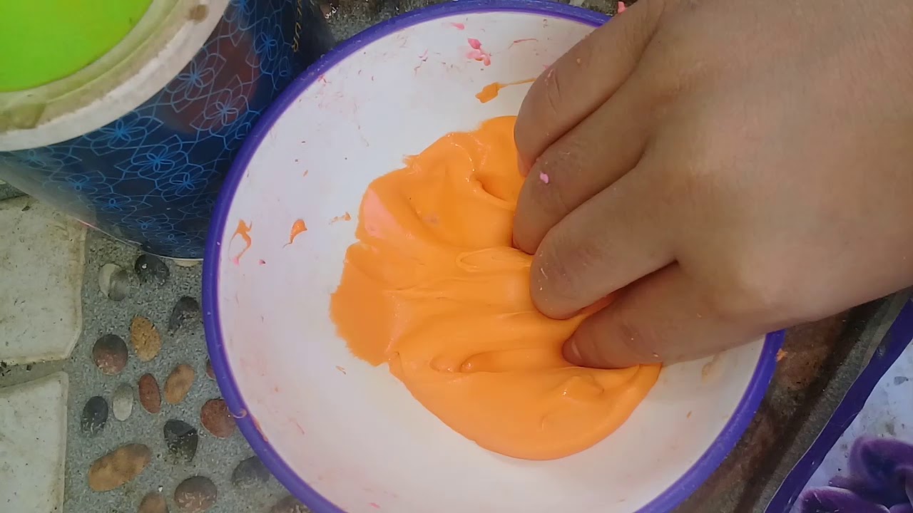 Slime dari I-CLAY😀😉 TUtorial NAYA INOVA - YouTube