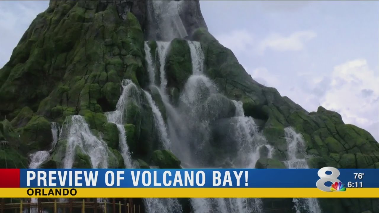 Universal Orlando opens Volcano Bay - YouTube