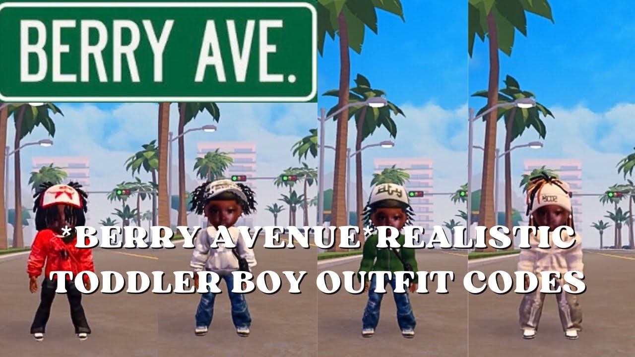Realistic Toddler Boy Outfit Codes*BERRY AVENUE* - YouTube