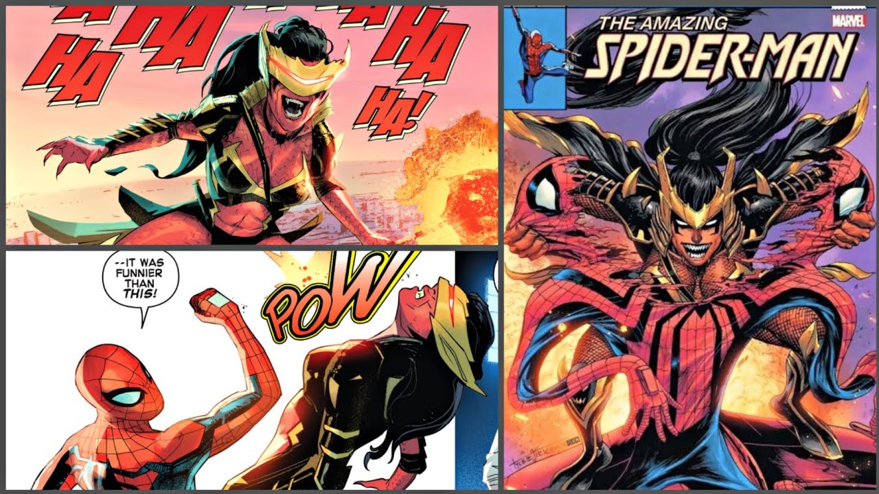 Goblin Queen Vs Spiderman l The Amazing Spiderman #88 - YouTube