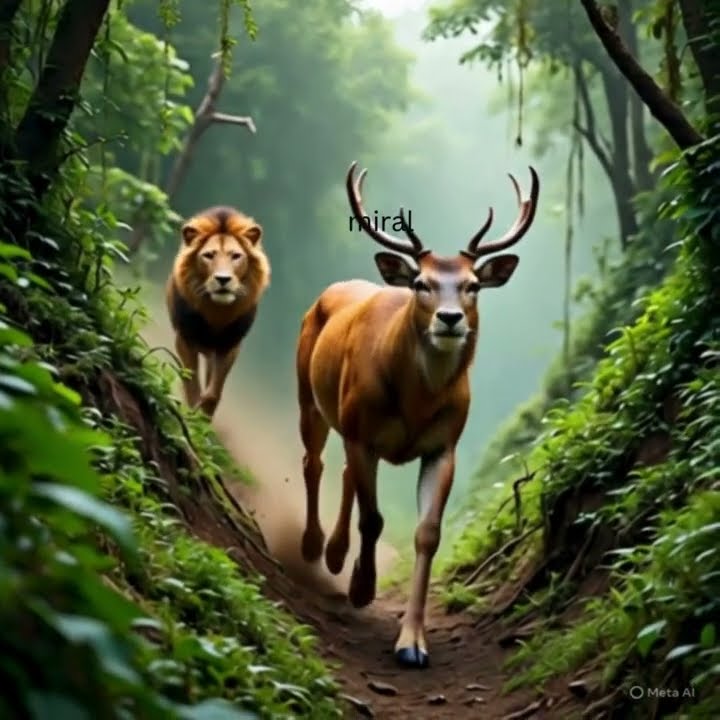 miral AI deer #animal #funny #car #trendingshorts#deerhunting - YouTube