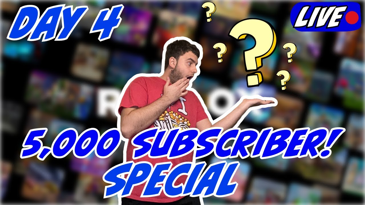 Random Games With Subscribers! LIVE 5k SUBS SPECIAL - YouTube
