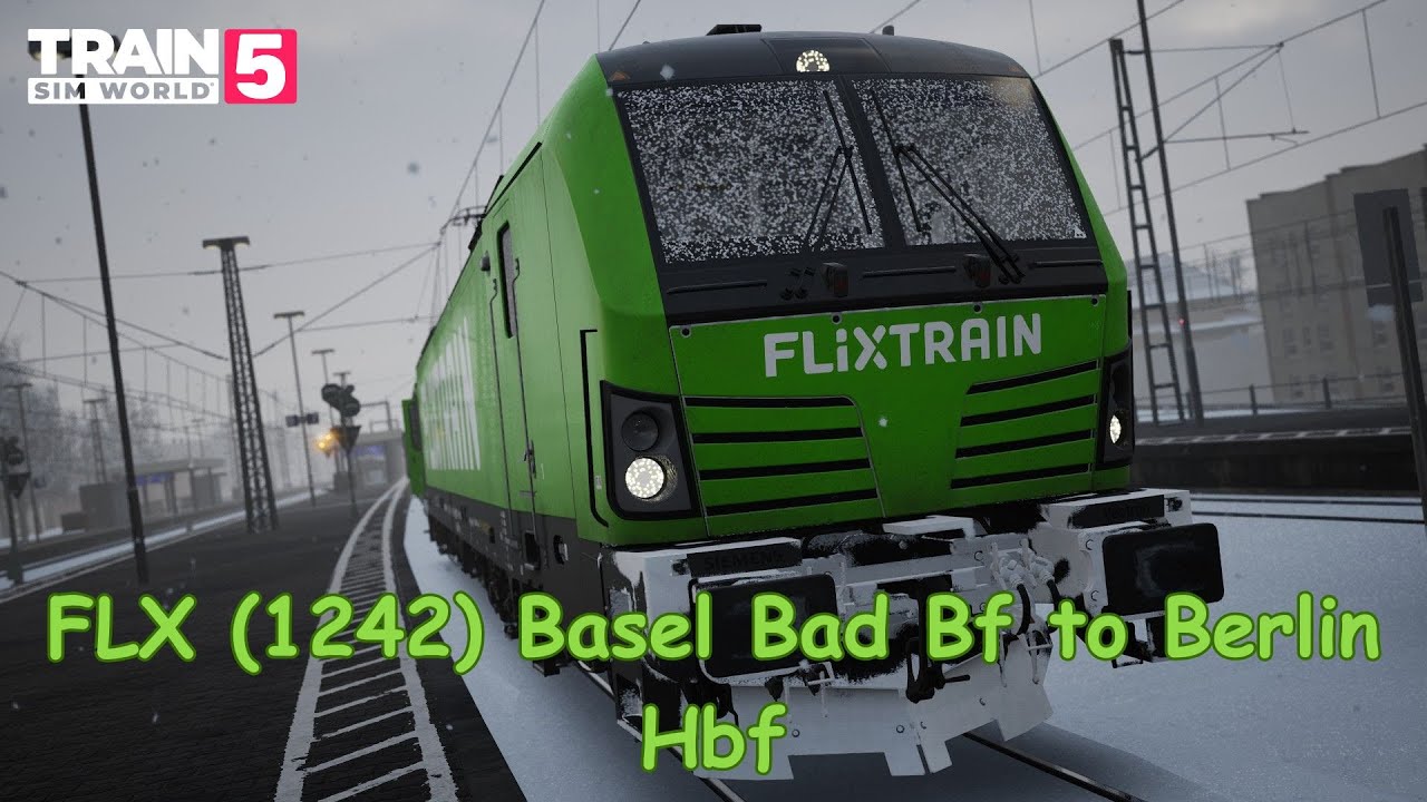 FLX (1242) Basel Bad Bf to Berlin Hbf - Frankfurt - Fulda ...