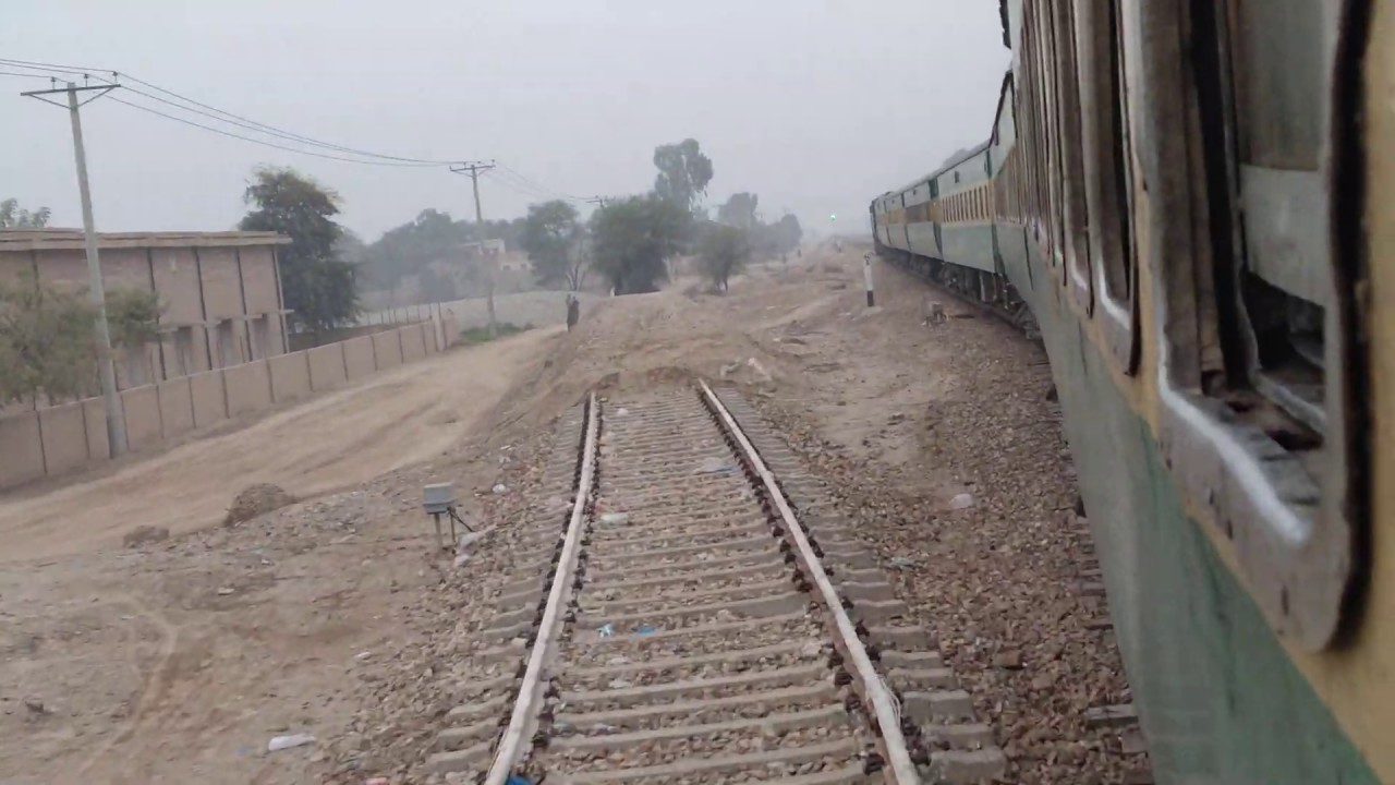 30DN - Sindh Express From Departure Shujabad Railway Station - YouTube