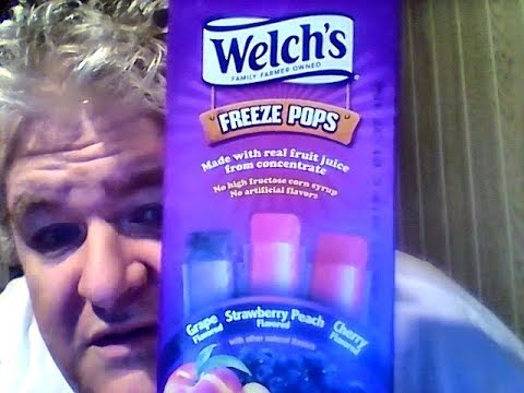 Welch's Freeze Pops (I review all 3 flavors) - YouTube