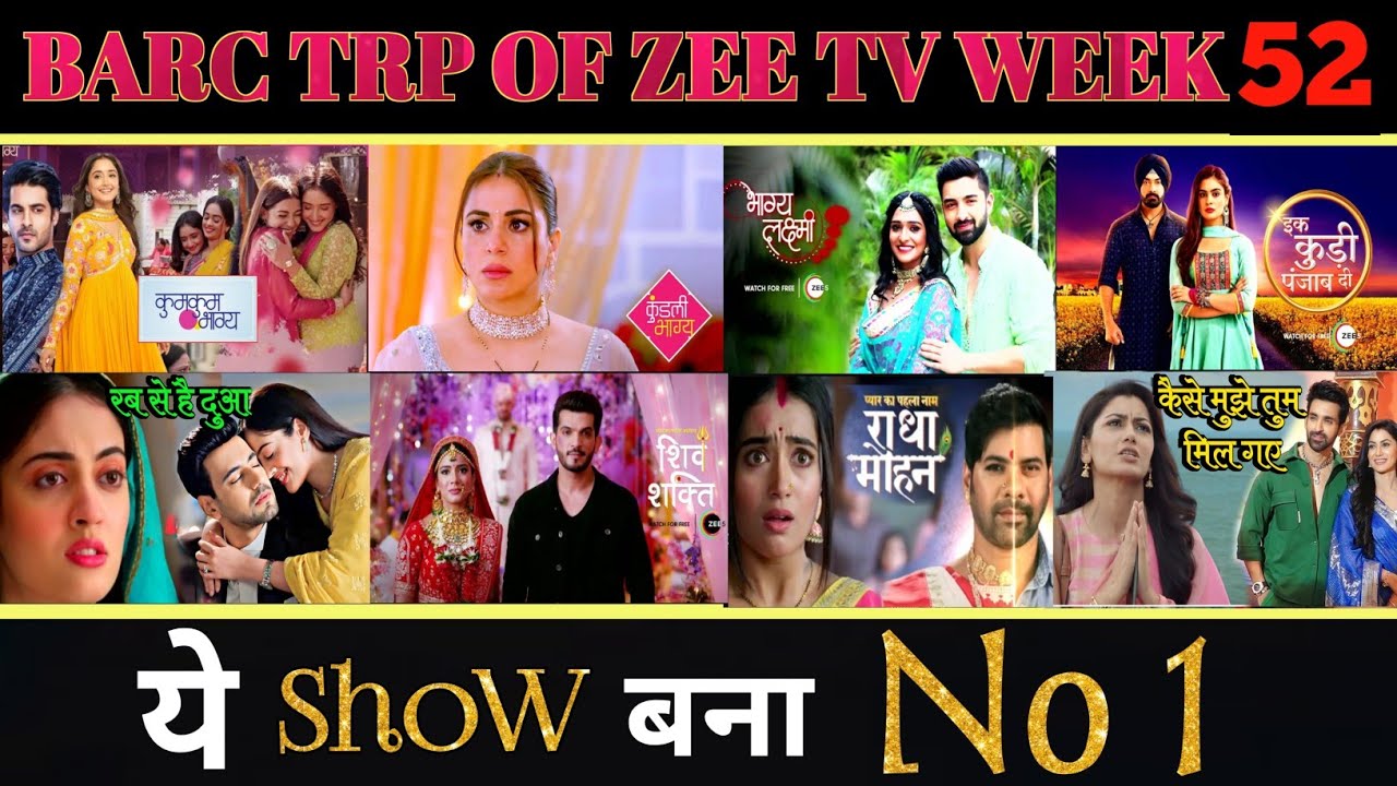 Zee TV All Shows Trp of This Week | Barc Trp Of Zee TV | Trp Report Of ...