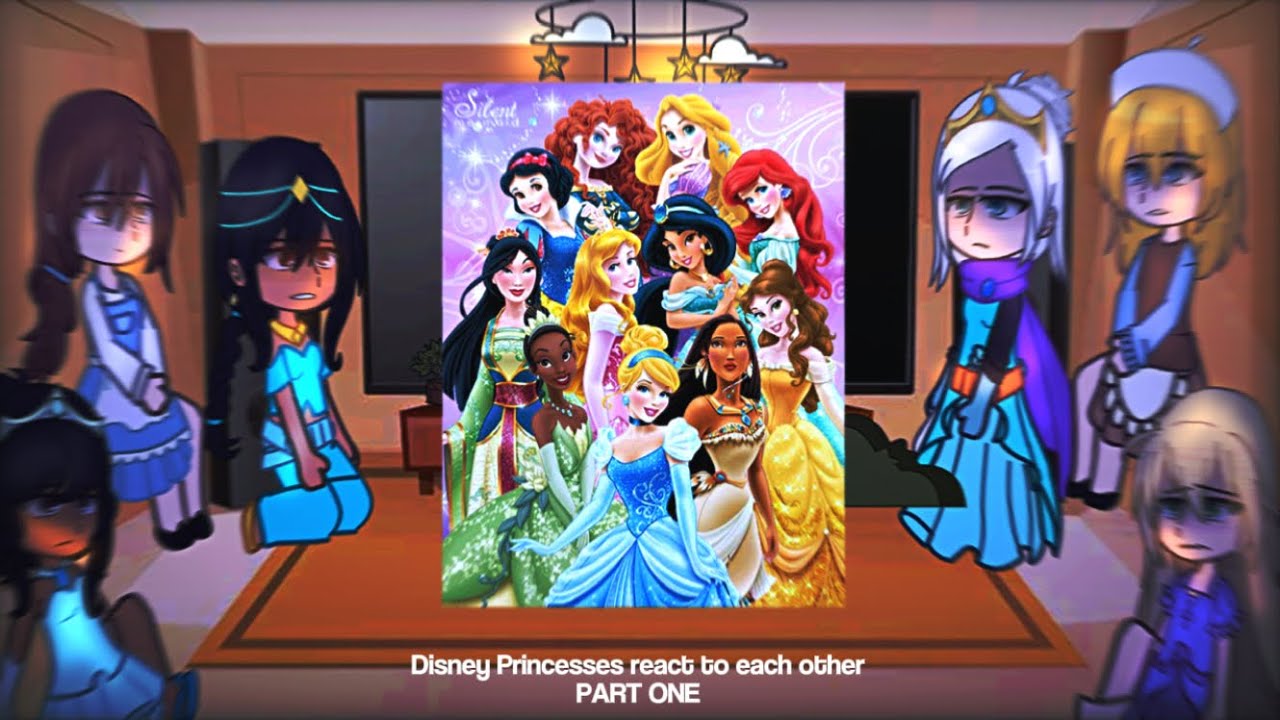Disney Princesses react to each other's future || DISNEY || GCRV ...