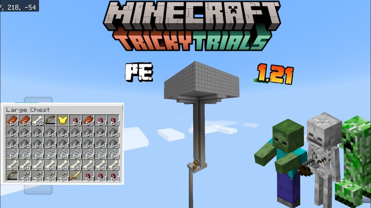 Cách Làm Máy Farm Quái Trong Minecraft PE 1.21 - YouTube