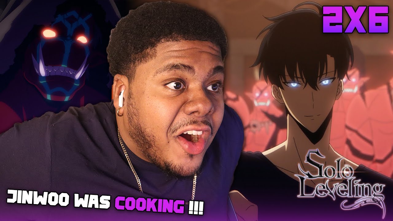 JINWOO VS KARGALAN WAS STRAIGHT GAS!!! | Solo Leveling | Season 2 ...