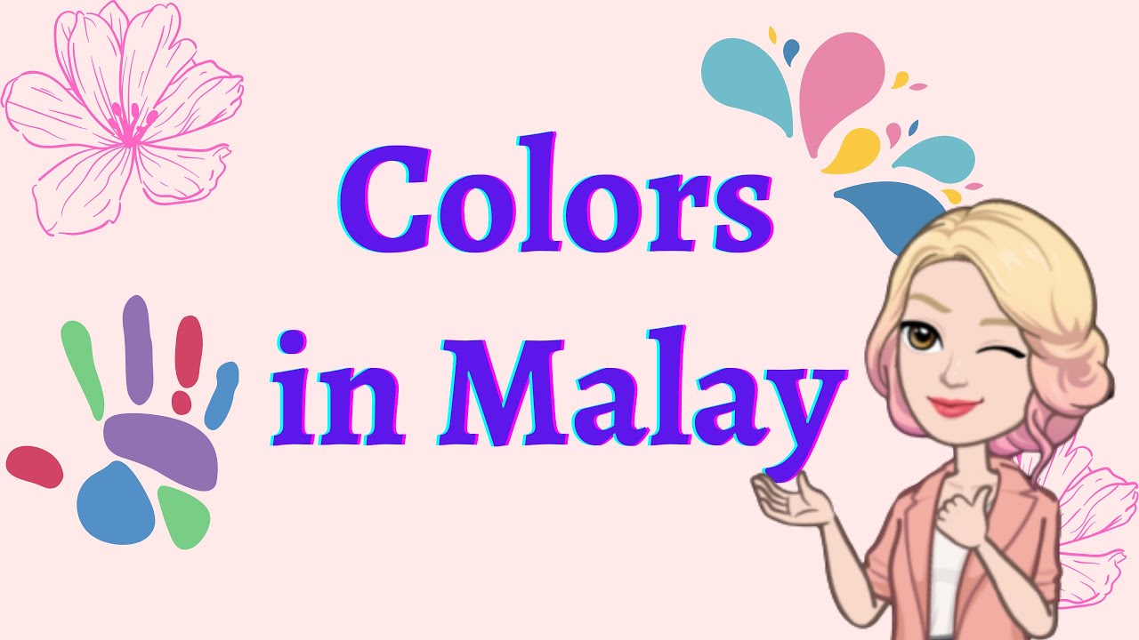 Colors in Malay (Learn Malay with Miuki) - YouTube