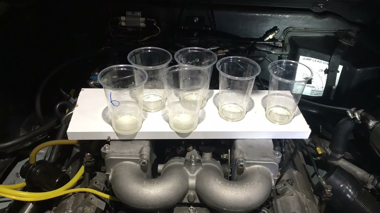 DeLorean injector test & overriding the fuel pump - YouTube