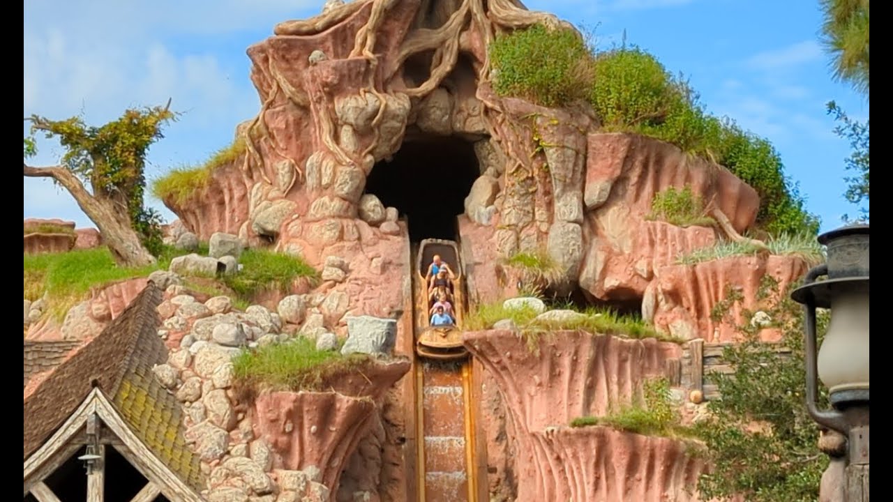 Disneyland | Splash Mountain | End Drop | 4K | September 2022 - YouTube