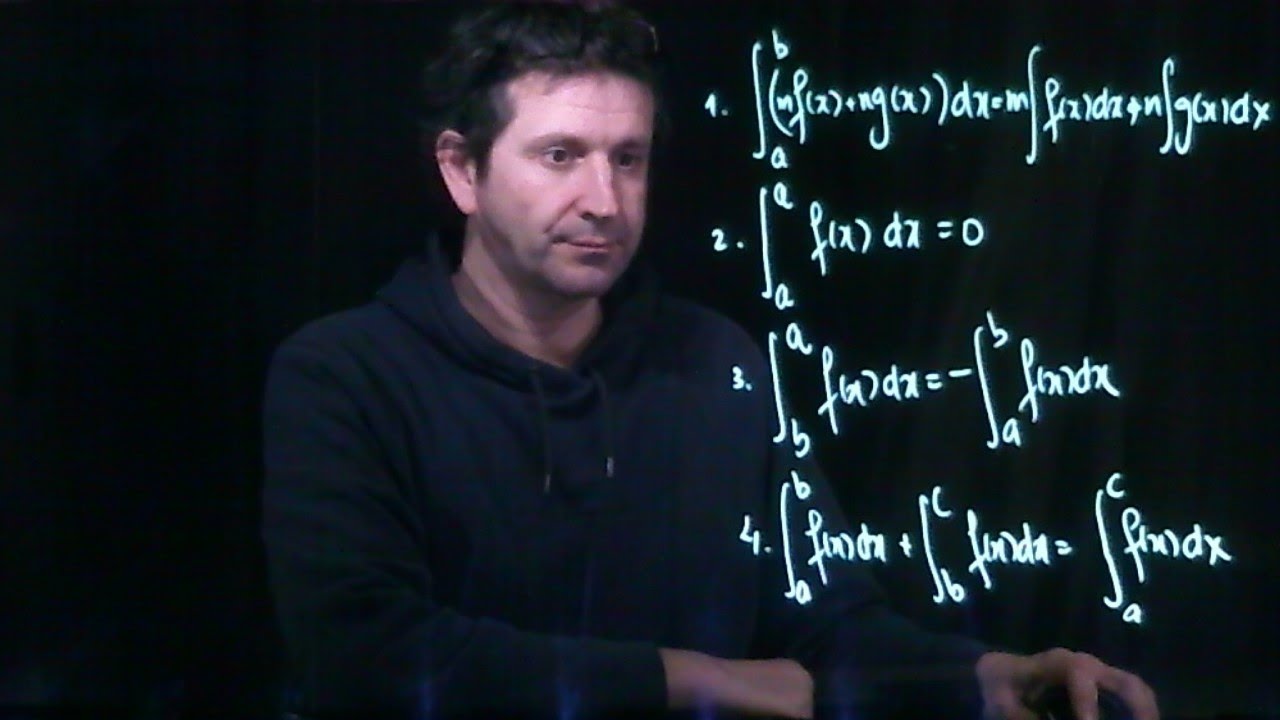 Calculus II - Lecture 20 - Properties of the Definite Integral - YouTube
