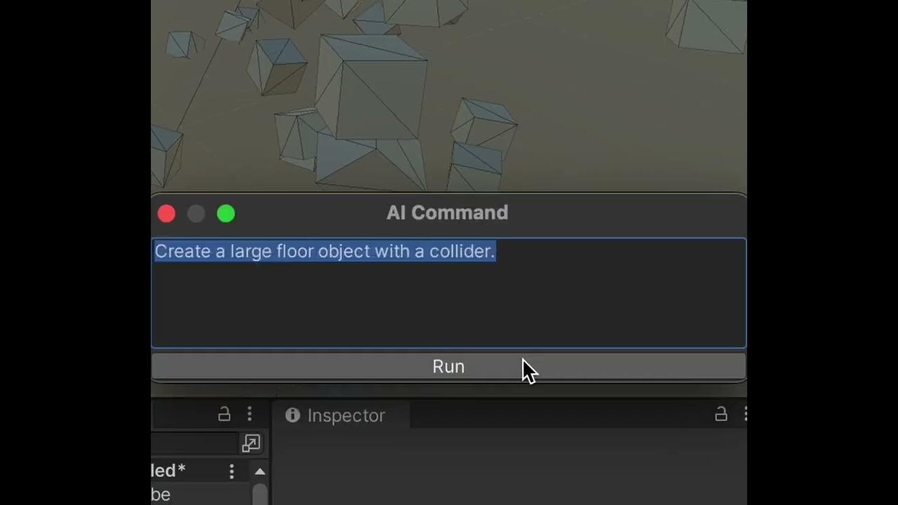 ChatGPT integration into Unity Editor - YouTube