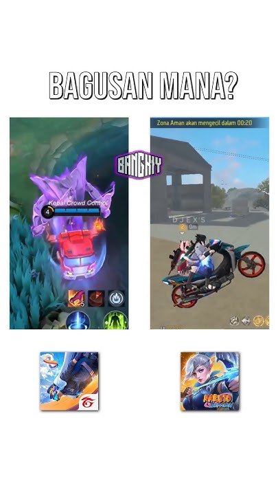 Bagus ML atau FF? #freefire #bangkiy7z - YouTube