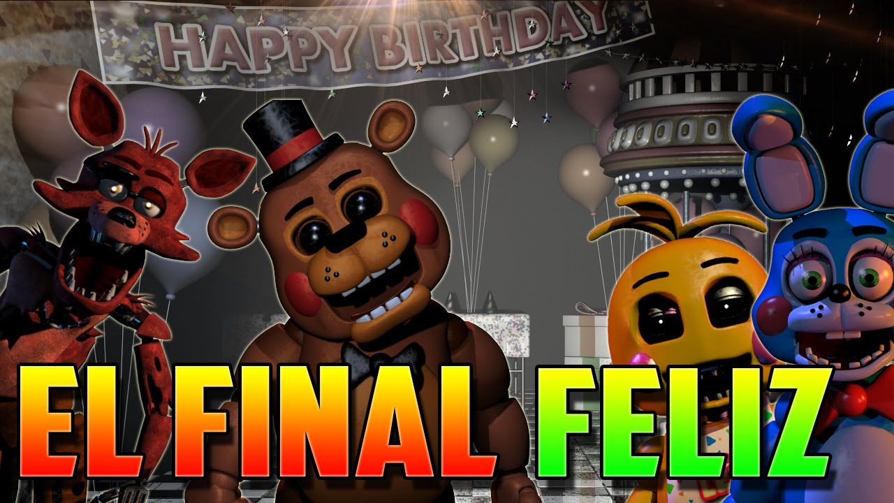 Five Nights at Freddy´s 3 - El Final Feliz + Tutorial (Mini Juegos ...