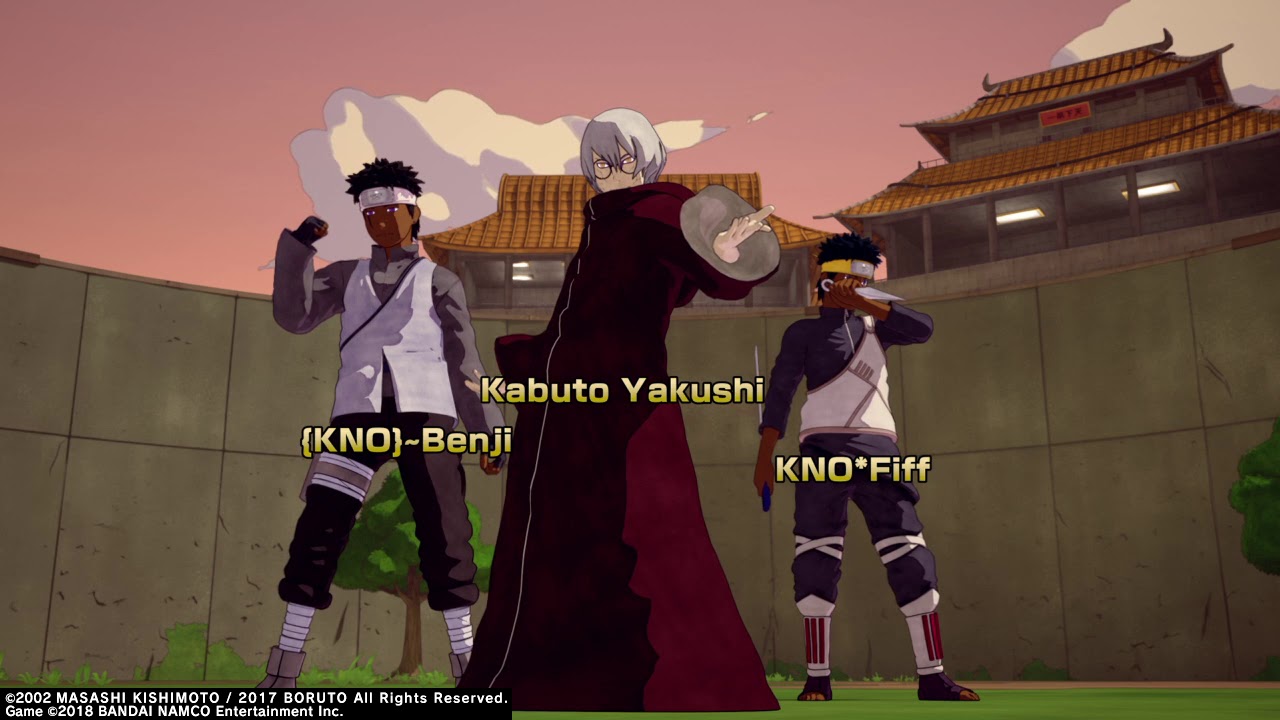 NARUTO TO BORUTO: SHINOBI STRIKER training kno members - YouTube