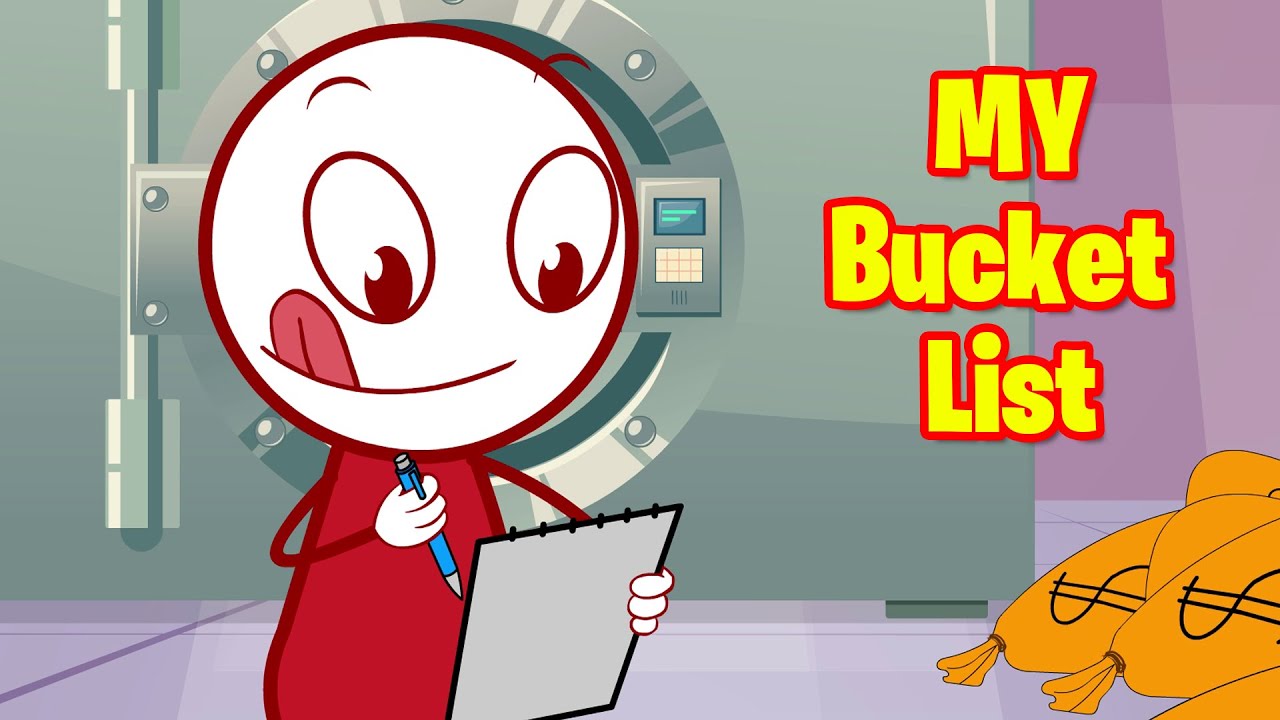 My Bucket List - Stickman Cartoon Funny Short- VSM Channel - YouTube