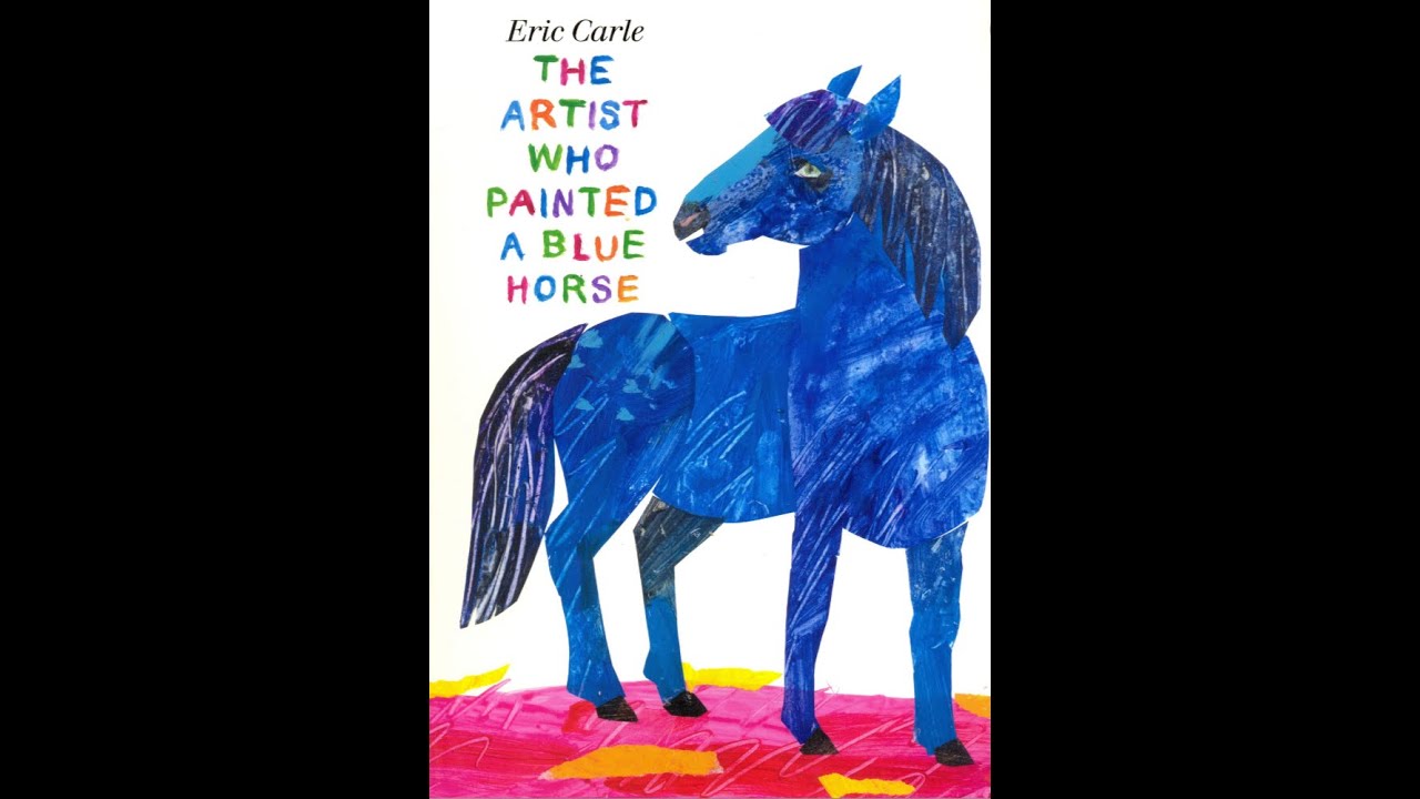 the artist who painted a blue horse - YouTube
