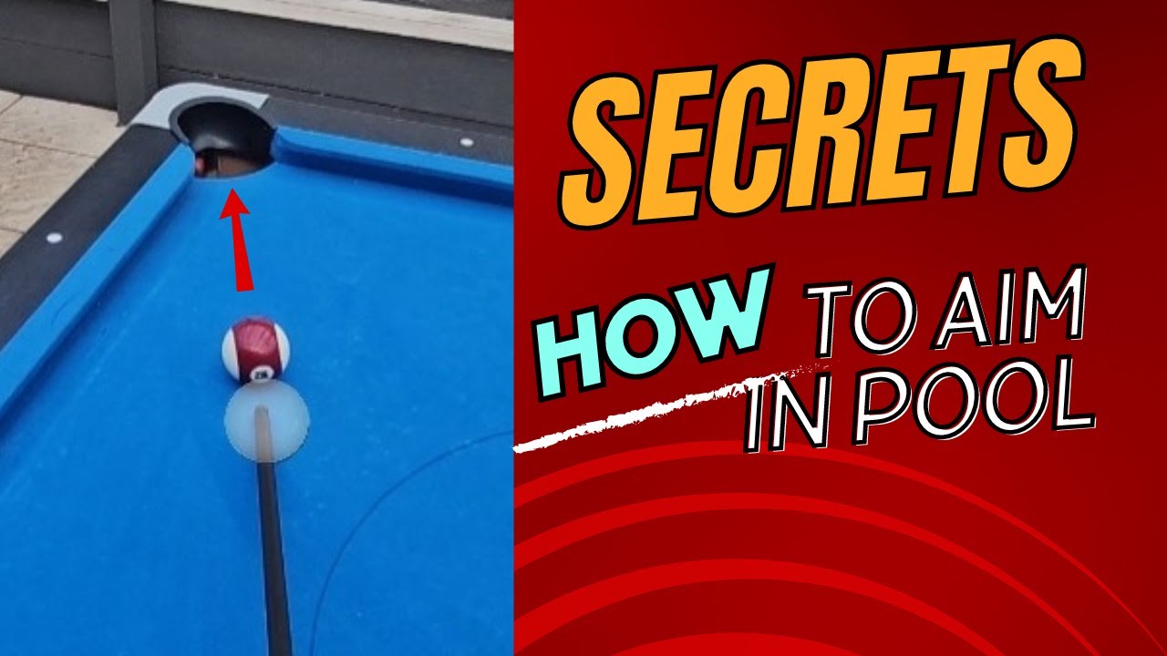 How To Aim In Pool - YouTube