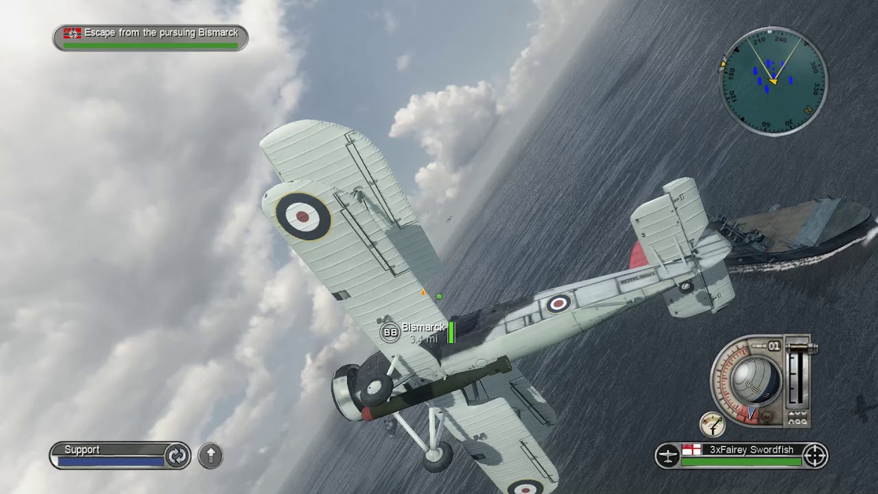 Battlestations Pacific Royal navy Mission - Big Race - YouTube