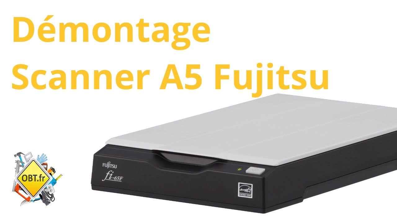 Démontage Scanner A5 Fujitsu - YouTube