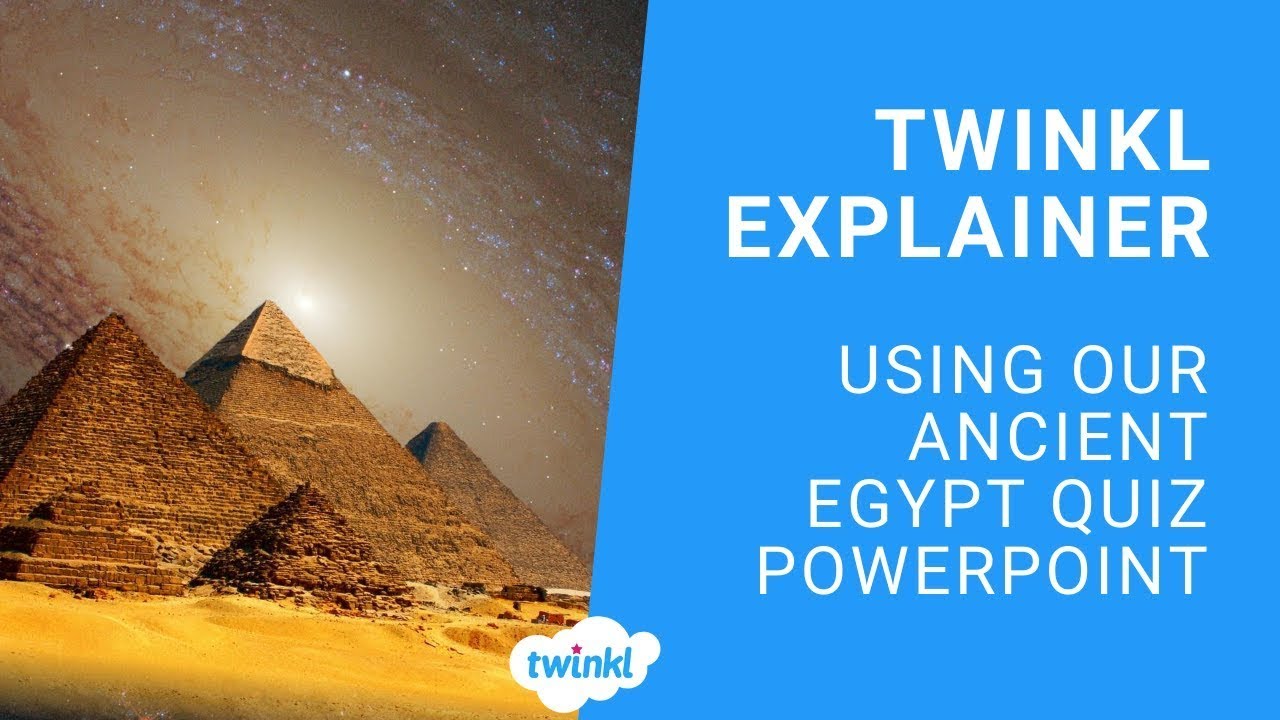 Teaching Ancient Egypt to Kids | Twinkl Parents - YouTube