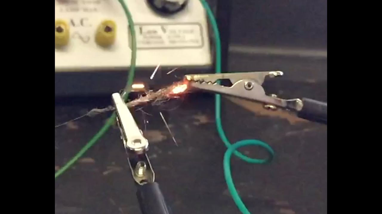 Burning Electrical Fuses - YouTube