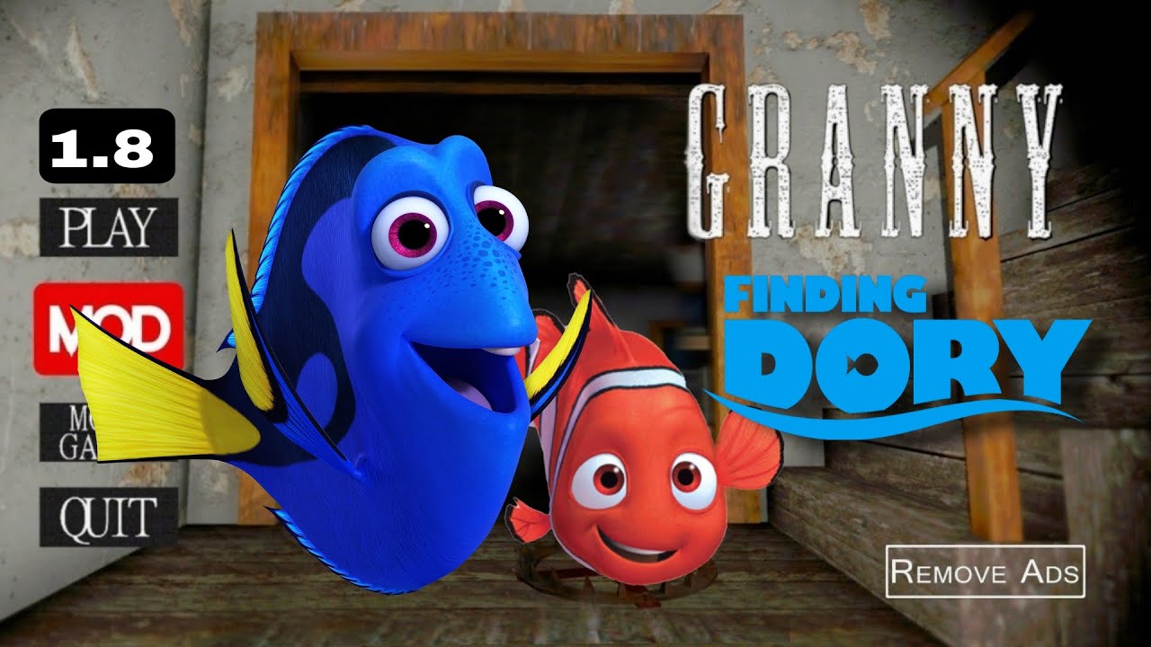 Granny 1.8 Finding Dory! - YouTube