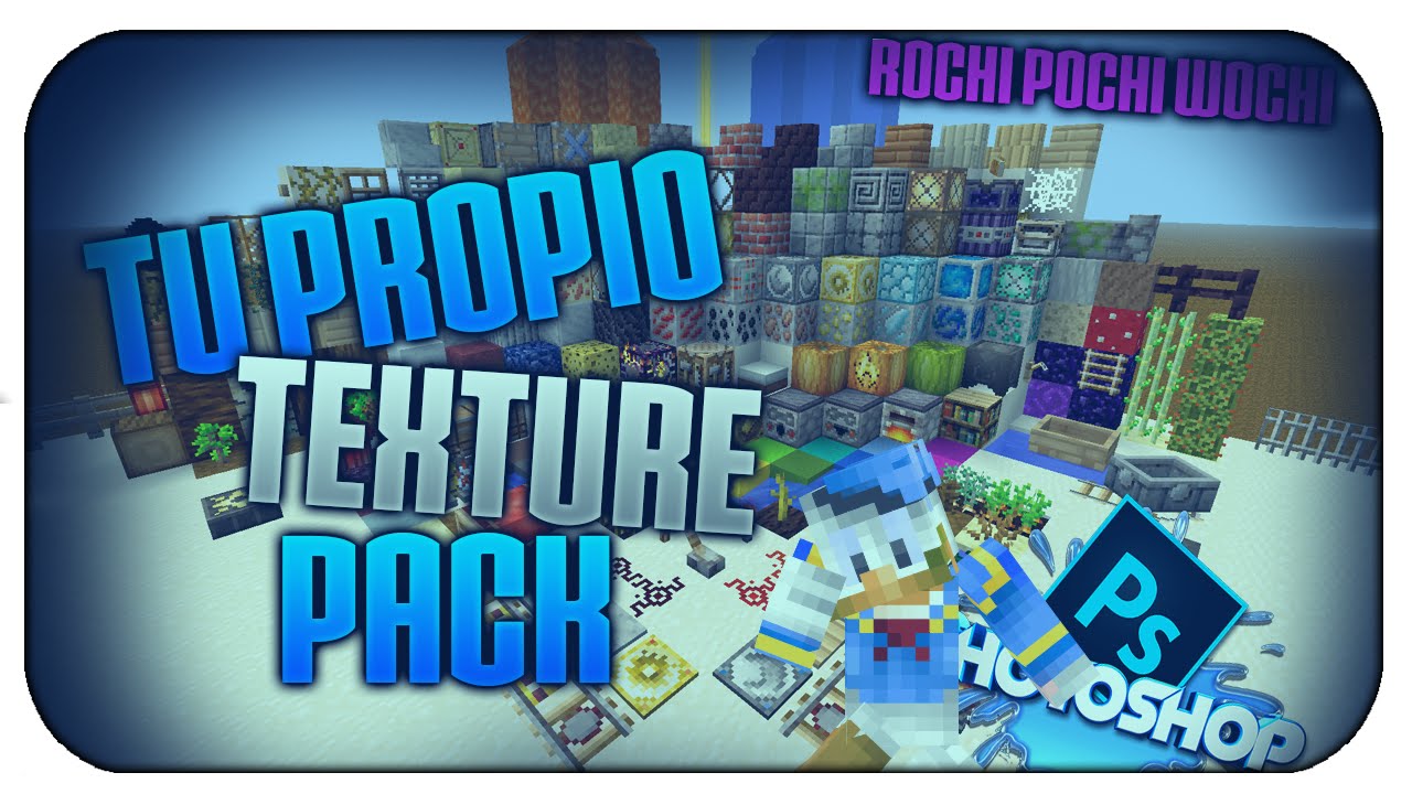 TU PROPIO TEXTURE PACK Y ¿ BANNER PERSONALIZADO? | Minecraft♥ - YouTube