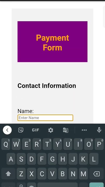 Html And Css Use To To Create Payment Form Html Css Animation Tranding Coding Javascript