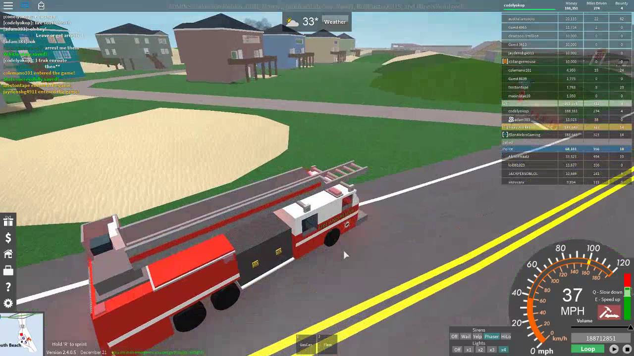 Roblox UD Westover Islands | Fire Patrol - YouTube