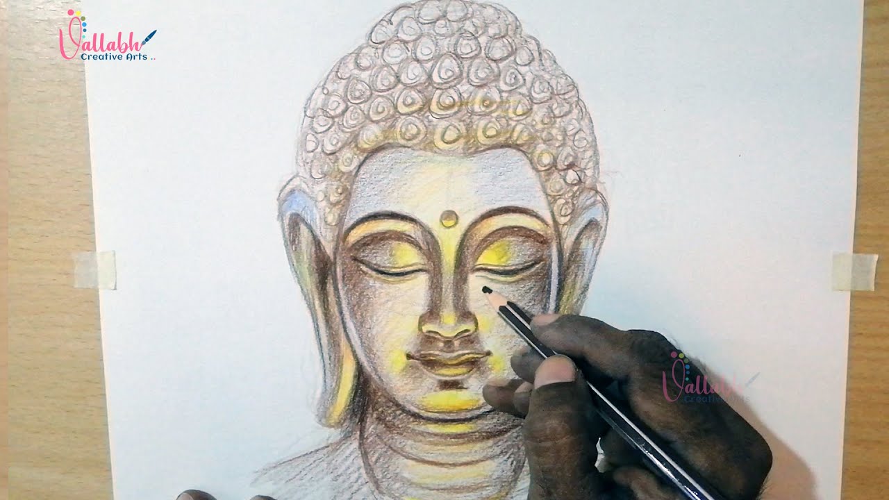 how to draw Gautam Buddha Drawing | easy pencil sketch | Easy Gautam ...