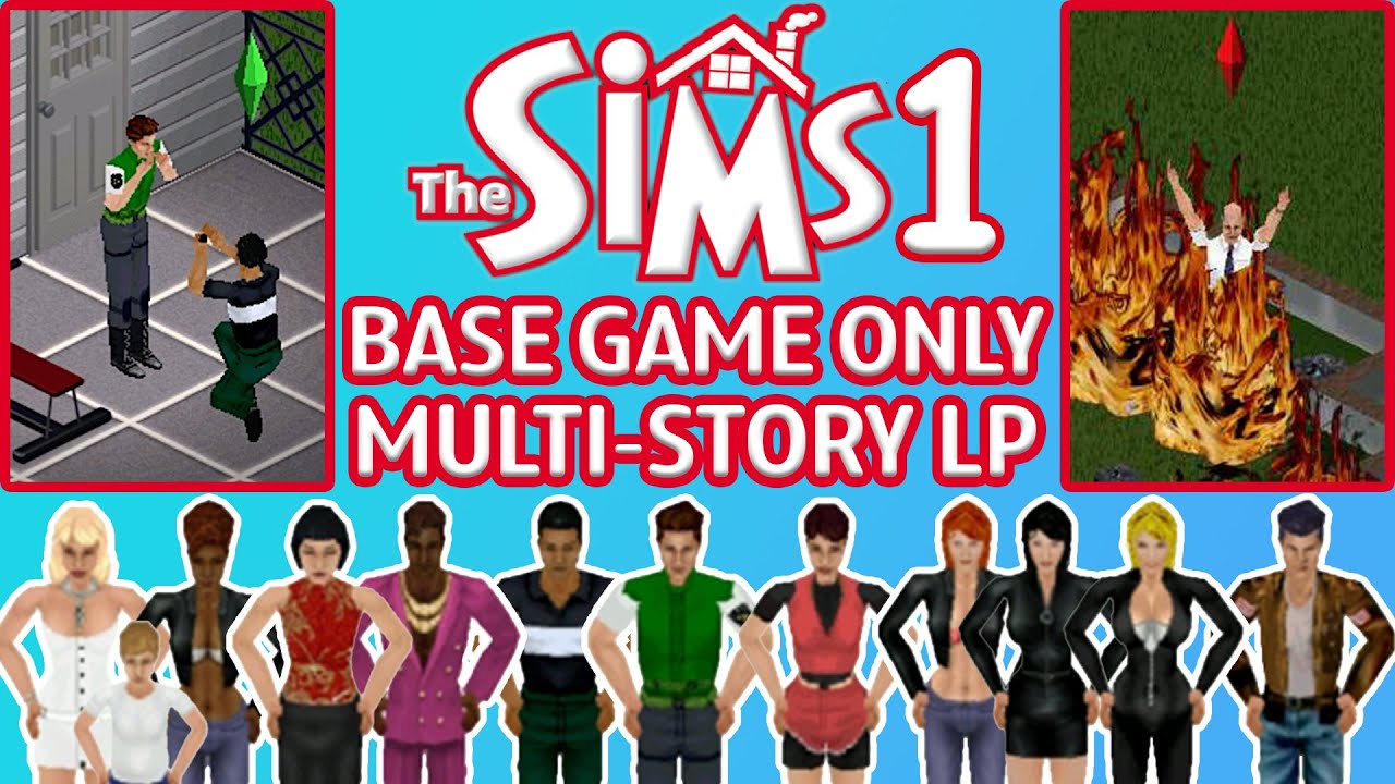 12 Hours of The Sims 1 Base Game Only - Nostalgic Longplay ASMR (No ...