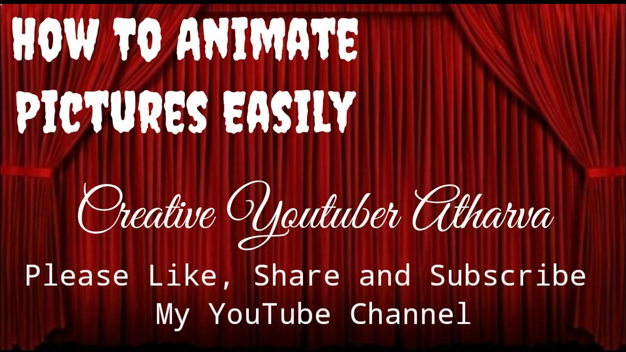 ||How to animate pictures easily|| - YouTube