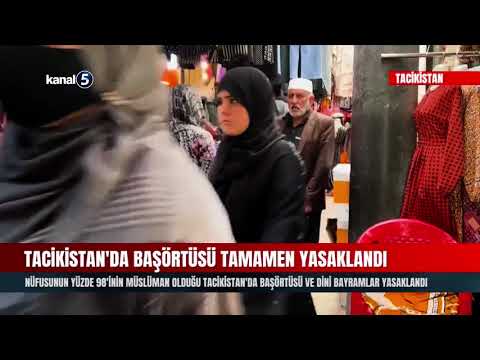 Tacikistan'da Başörtüsü Tamamen Yasaklandı