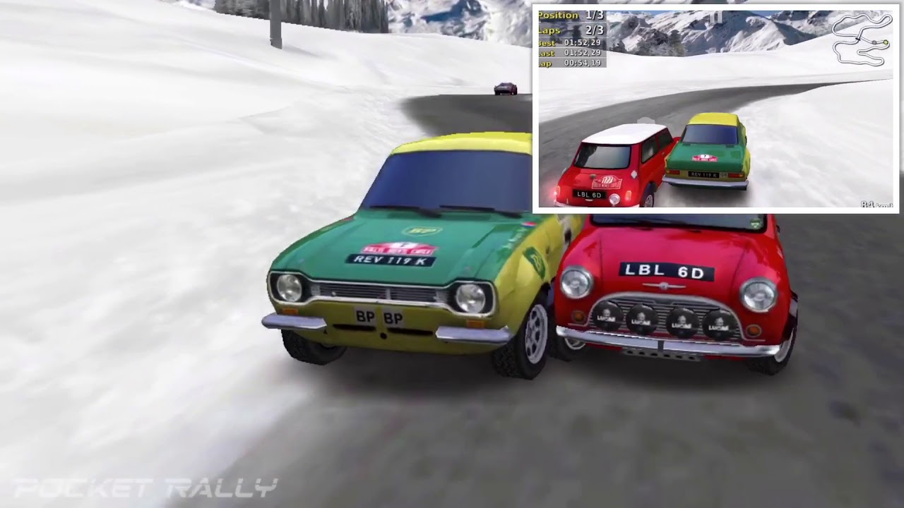 POCKET RALLY - Challenge II - 8/35 - Gameplay - Ford Escort - YouTube