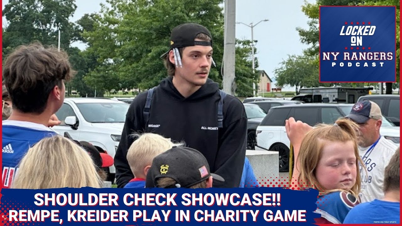 Matt Rempe, Chris Kreider, Jonathan Quick participate in HT40’s ...