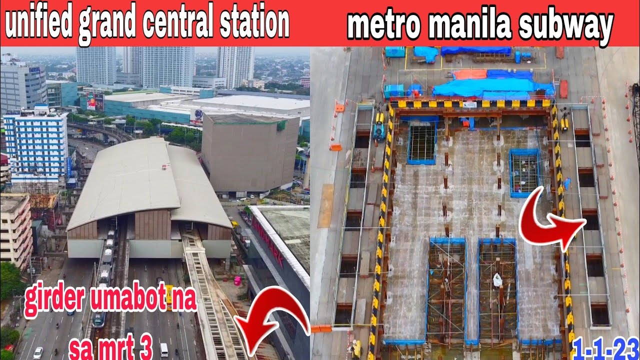 2 girder nlng at kumplito na|unified grand central station|mrt line 7 ...