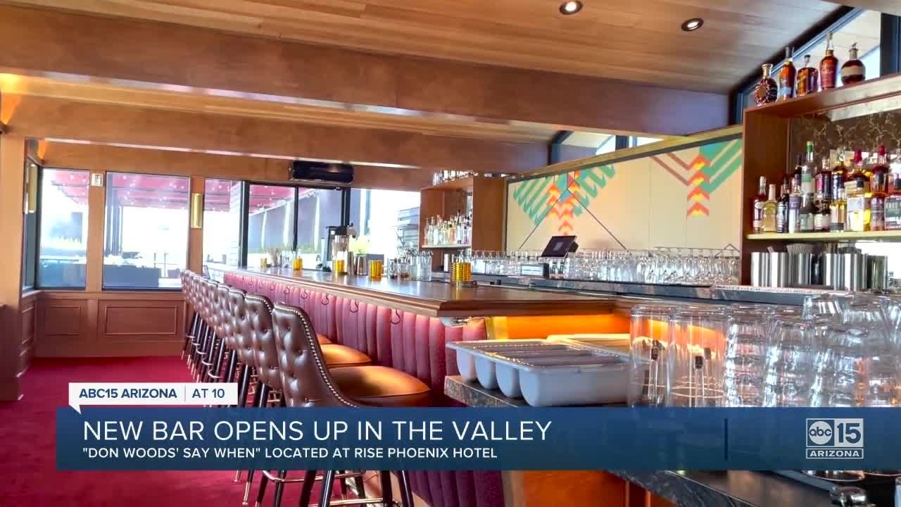 Sneak peek: Retro rooftop lounge opens in Central Phoenix - YouTube